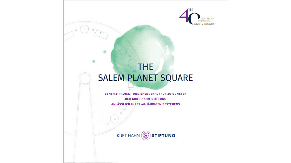 Kurt-Hahn-Stiftung feiert Jubiläum mit Benefiz-Baumpflanzaktion | Deutsches Stiftungszentrum